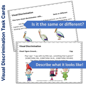 Early Literacy Visual Discrimination | Primarily Learning