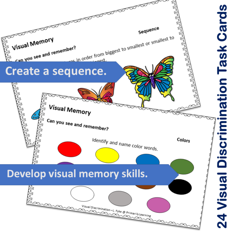 Early Literacy Visual Discrimination | Primarily Learning