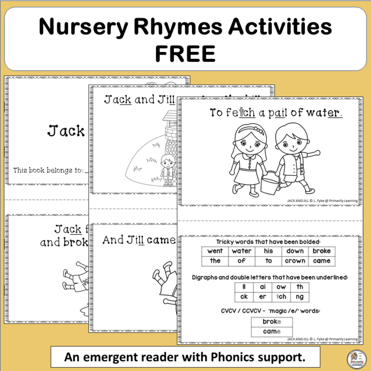 Early Literacy FREEBIES | Primarily Learning | Niagara