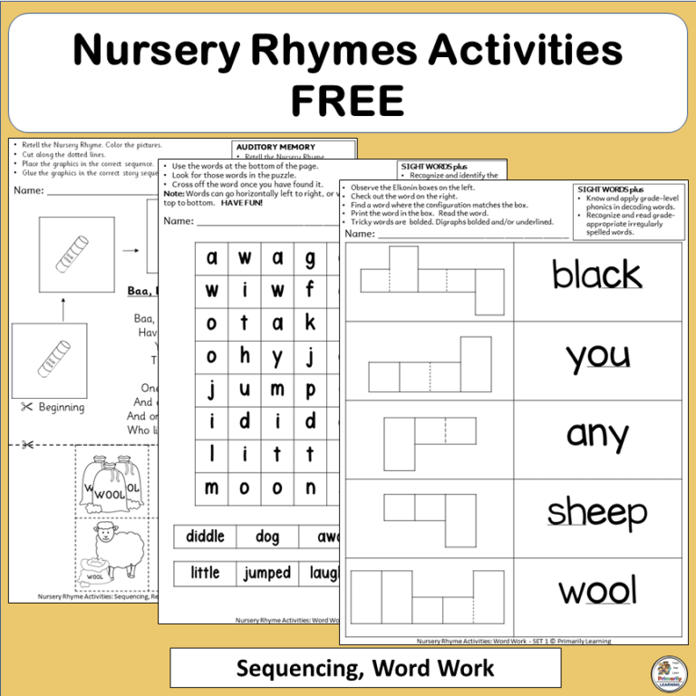 Early Literacy FREEBIES | Primarily Learning | Niagara