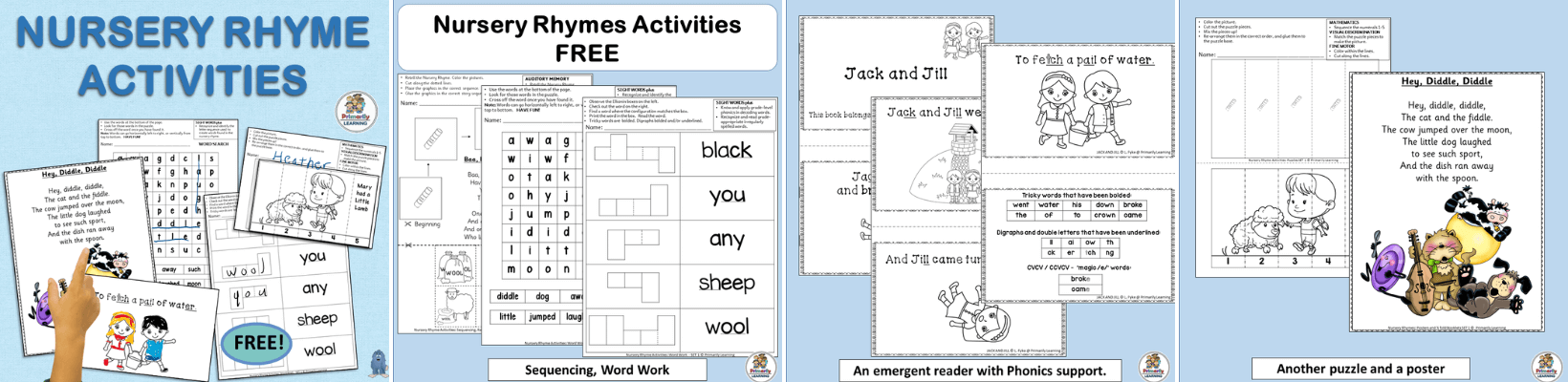 Early Literacy FREEBIES | Primarily Learning